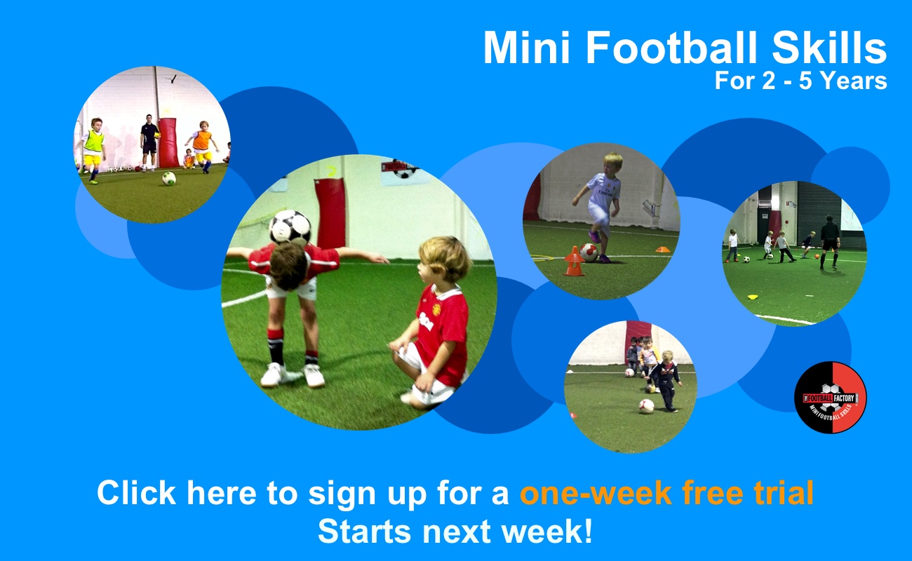 Mini Football Skills preschool feature - The Football Factory
