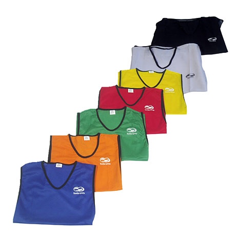 Blue Mesh Training Bibs - The Football Factory