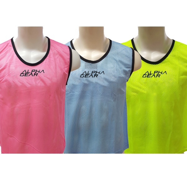 Alpha Gear Training Bib (Pink) - The Football Factory