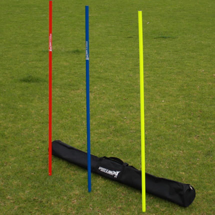 Elite Full Piece Coaches Pole - The Football Factory